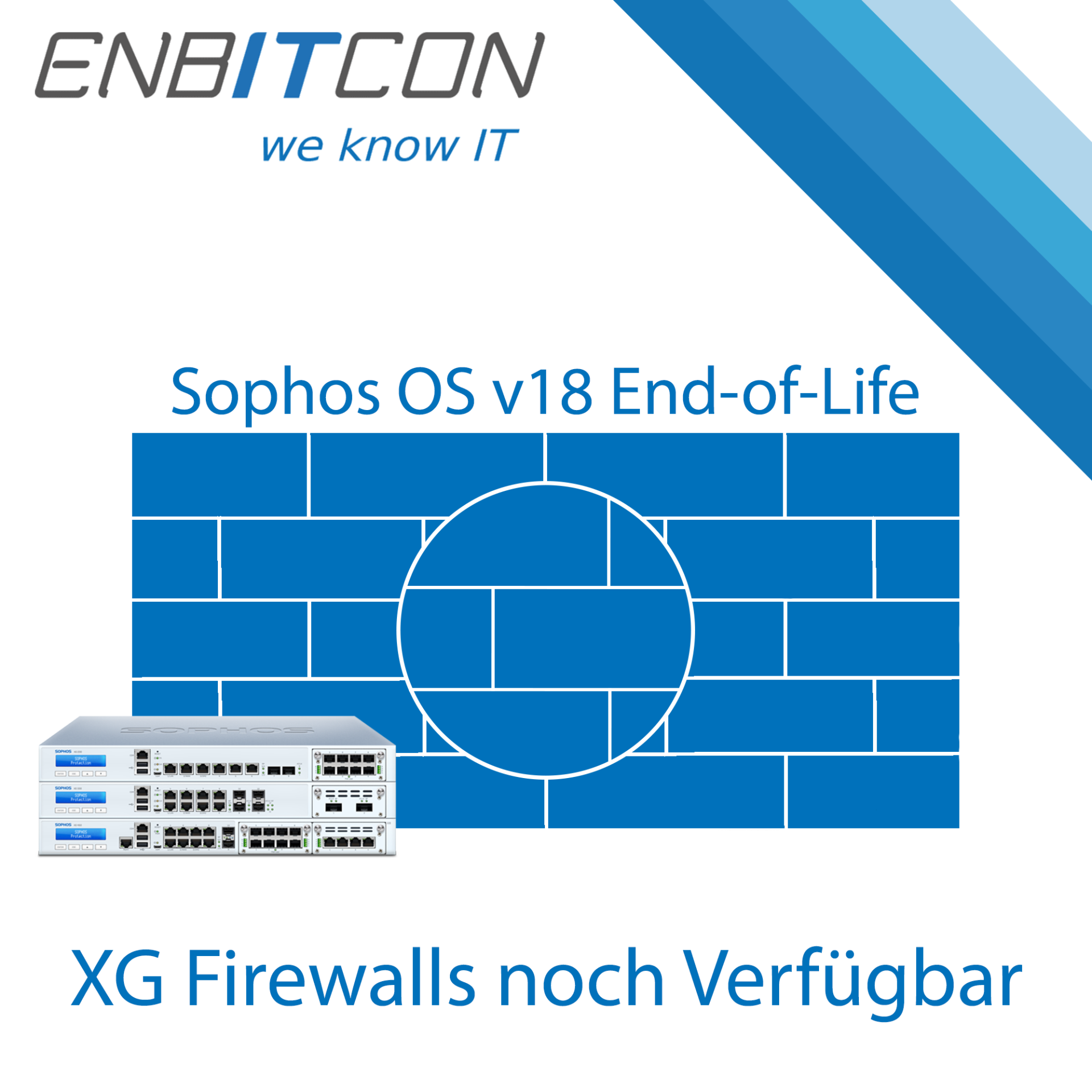 Einde levensduur Sophos Firewall OS v18, resterende XG Firewalls ...